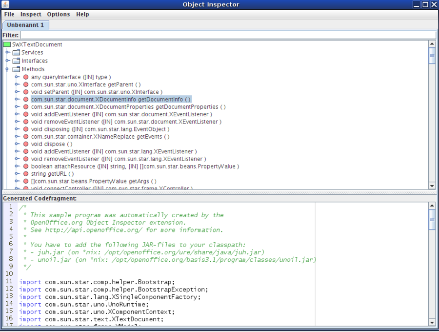 Object Inspector - Apache OpenOffice Wiki