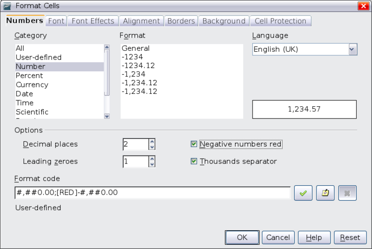 Formatting data - Apache OpenOffice Wiki